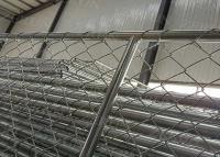 China 3mm Hot Dipped Galvanized Wire 50mm Diamond Chain Link Fencing for sale