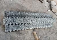 China 6feet High 50feet Long Chain Metal Fence Galvanized Round Tube for sale