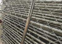 China 6feet High 50feet Long Chain Metal Fence Galvanized Round Tube for sale