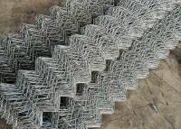 China Iso Q235b 2.8mm Iron Wire Metal Chain Fence For Sports Field for sale