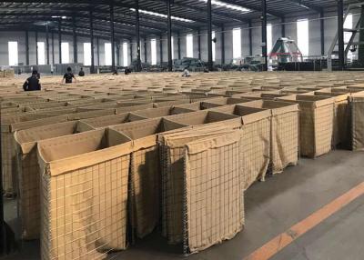 China Mil 10 2*5 Cells 1*1*10m Galvanized Hesco Wall for sale