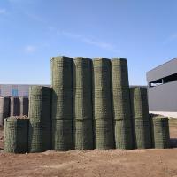 China Mil 10 2*5 Cells 1*1*10m Galvanized Hesco Wall for sale