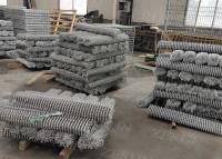 China Mil3 1x1x1m 4mm Galvanized 250g/M2 Geotextile Bastion Barrier for sale