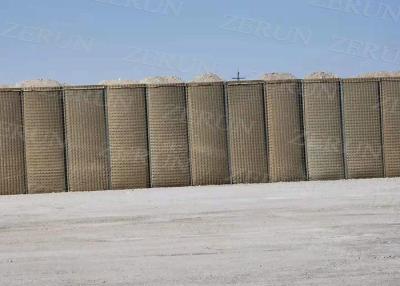 China 3 Inch * 3 Inch Mesh 2*5 Cells Sand Wall Hesco Gabion for sale