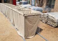 China Height 2.74m Width 1.06m Length 3.18m Geotextile Hesco Fence for sale