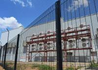 China 2.5m Height 3.2mm Dia Galvanized 358 Mesh Fence for sale