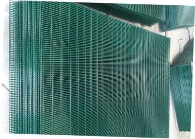 China 2.5m Height 3.2mm Dia Galvanized 358 Mesh Fence for sale