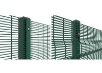 China 4.2mm 12.7mm*76.2mm Mesh Size 358 Security Fence PVC Coated for sale