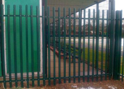 China 1.8m Q235 Anti Theft Galvanised Steel Palisade Fencing for sale