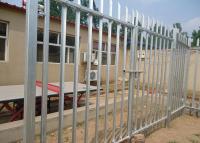 China D And W Type Hot Dipped Galvanized Steel Palisade Fencing for sale