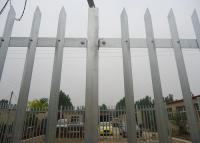 China 3m High Hdg Tower Top And Angle Top Metal Palisade Fencing for sale