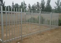 China D Section W Section Steel Palisade Fencing 3m Height for sale
