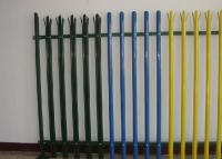 China D And W Type Hot Dipped Galvanized Steel Palisade Fencing for sale