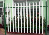China 2.4m Height W And D Pale Galvanized Steel Palisade Fencing for sale