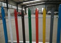 China 2.4m Height W And D Pale Galvanized Steel Palisade Fencing for sale