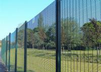 China 76.2x12.7mm 358 Security Fence , Prison Mesh Fencing for sale
