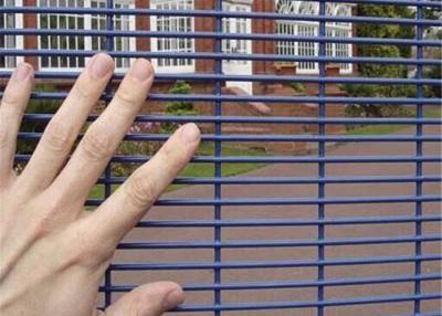 China 76.2x12.7mm 358 Security Fence , Prison Mesh Fencing for sale
