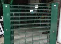 China 12.5x75mm Anti Climb Pvc Coated Galvanized 358 Mesh Fence for sale