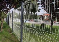 China 5.0mm Wire Bending 2.0m Height Welded ISO 3d Panel Fence for sale