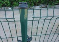 China Green Decorative 3d Garden 4mm Curved Metal Fence Panels for sale