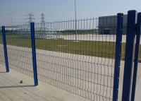 China 5.0mm Wire Bending 2.0m Height Welded ISO 3d Panel Fence for sale