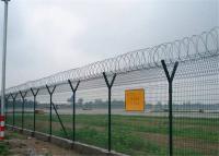 China Pvc Coated Galvanized 3d Welded 358 Mesh Fence for sale
