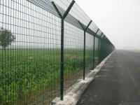 China 4mm Y Post 358 Airport Security Fence With Razor Barbed Wire for sale