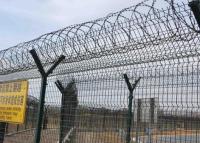China Industrial Welded Galvanized Wire Mesh 358 Security Fencing for sale
