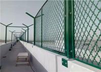 China 3 Foot High Metal Border Fence Hot Dipped Galvanized And PVC Coated for sale