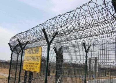 China 5mm Industry Boundary Security 2.5m Metal Border Fence Anti Climb for sale