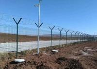 China 5mm Industry Boundary Security 2.5m Metal Border Fence Anti Climb for sale
