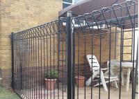 China 1500mm High Brc Mesh Fencing Hot Dipped Galvanized And Powder Coated Green for sale