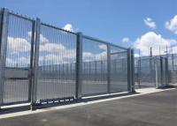 China 3m Hight Anti Climb 76.2x12.7mm 358 Security Fencing PVC Coated for sale