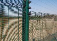 China 3m Hight Anti Climb 76.2x12.7mm 358 Security Fencing PVC Coated for sale