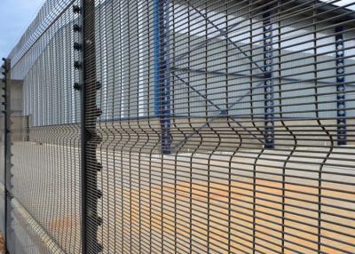 China 3m Hight Anti Climb 76.2x12.7mm 358 Security Fencing PVC Coated for sale