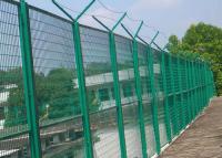 China Anti Climb Pvc Coated Galvanized 12.5x75mm Metal Border Fence for sale