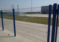 China 50 X 200mm Mesh Folding Welded 2.5m Height Metal Garden Border Fence for sale