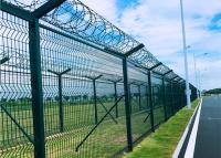 China 6mm Wire Y Post Q195 Metal Border Fence For Security for sale