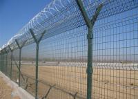 China 6mm Wire Y Post Q195 Metal Border Fence For Security for sale