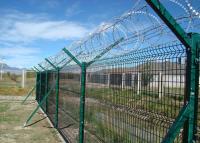 China 6mm Wire Y Post Q195 Metal Border Fence For Security for sale