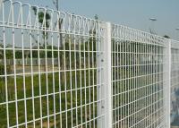 China 4.5mm Hot Dipped Galvanized Powder Coated Brc Fence Square Post for sale