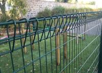 China 4.5mm Hot Dipped Galvanized Powder Coated Brc Fence Square Post for sale
