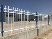 China Pvc Weld 2m Tall Metal Picket Fence Steel Trellis for sale
