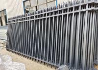 China Garden Metal 1.2x3.0m Wrought Iron Picket Fence for sale