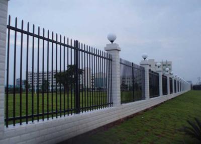 China Home Modern 1.5x3.0m White Metal Picket Fence for sale