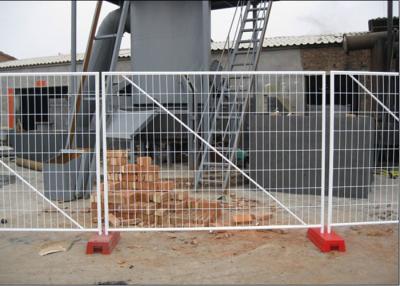 China 3.5mm Pvc Coated Canada 2100mm X 2400mm Temporary Metal Fence Panel for sale