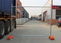 China 3mm Hot Dipped Galvanized Temporary Metal Fence Welded Australian Standard for sale