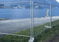 China Canada Standard 3.5mm Metal Temporary Fence Pvc Coated Powder Galvanized 2.1m High for sale