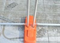 China Canada Standard 3.5mm Metal Temporary Fence Pvc Coated Powder Galvanized 2.1m High for sale