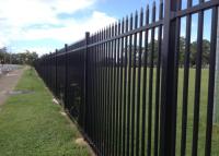 China Home 2.1m X 2.4m Metal Picket Fence Corrosion Resistant for sale